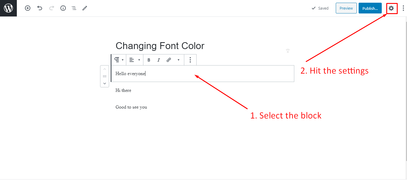 How To Change Font Color In WordPress (3 Easy Ways) How To Change Font Color In WordPress (3 Easy Ways)
