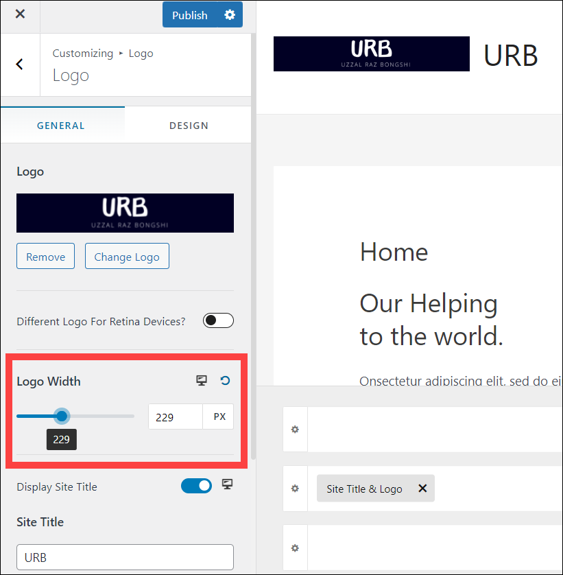 How to Change WordPress Logo Size (For Any Theme) How to Change WordPress Logo Size (For Any Theme)