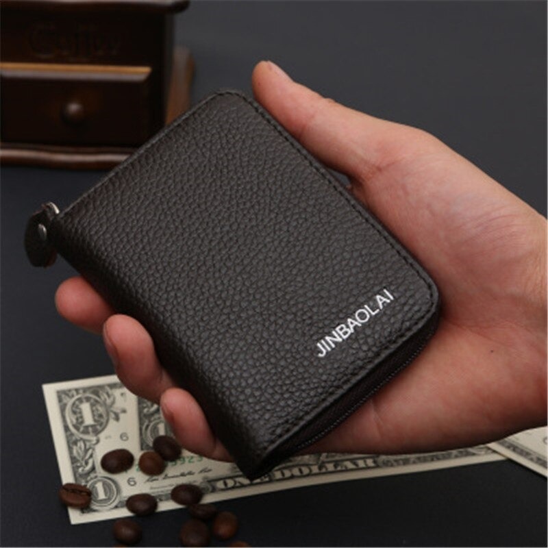 Genuine Leather Small Coin Purse Men Wallet Male Bag For Money Mini Pocket Pouch Ebay