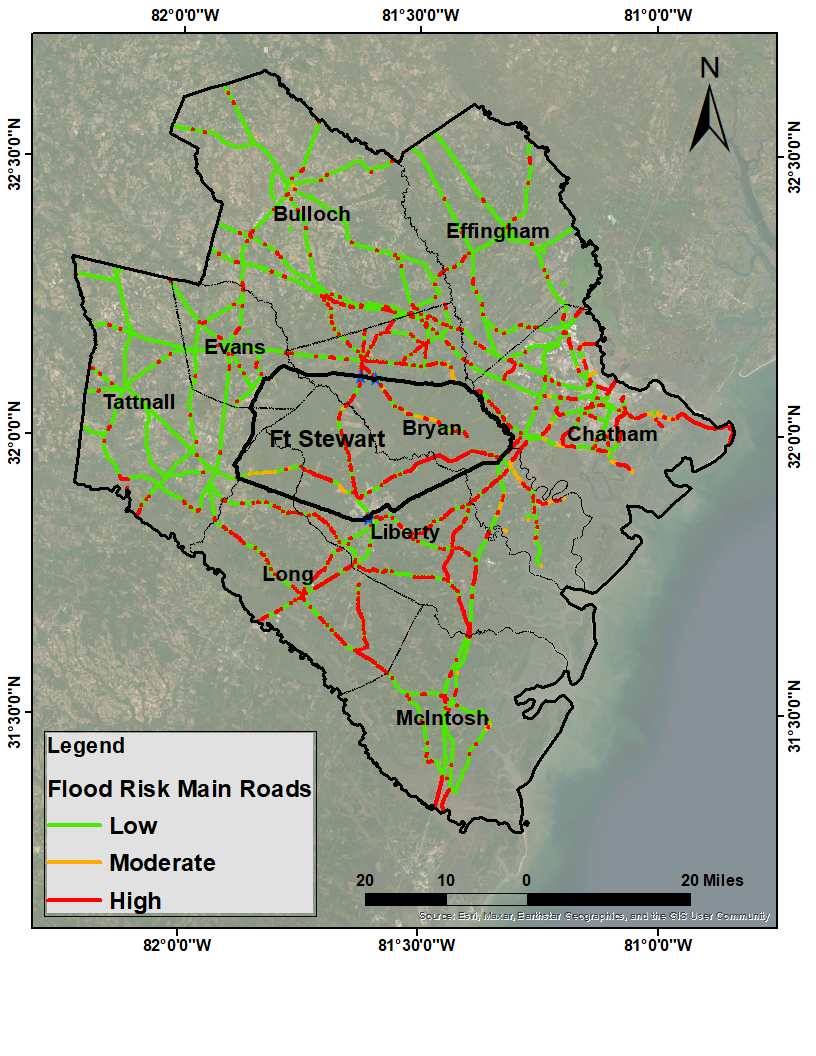 Mapping Flood Vulnerability in the Savannah Metro Area Mapping Flood Vulnerability in the Savannah Metro Area