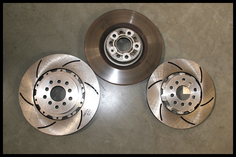 RacingBrake MKV R32 2 Piece Front Rotor Review | VW Vortex - Volkswagen ...