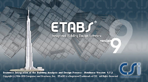 CSI ETABS 9.7.2 Para Seven, Vista y XP (30 days trial) ~ IngCivilPeru