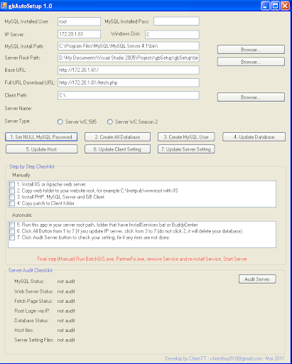 [DEV]new tool for automatic setup server and config client | RaGEZONE ...