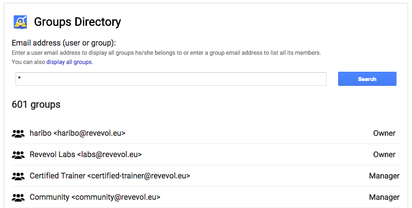 Groups Directory, now the perfect tool to manage your Google Groups ...