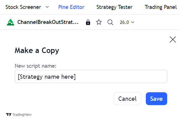 Tradingview Pine Script Strategy Rules And Backtest