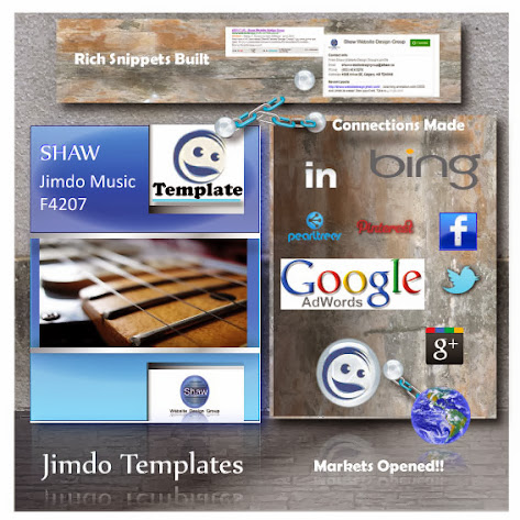 Jimdo-Template-Music - Shaw Website Design Group