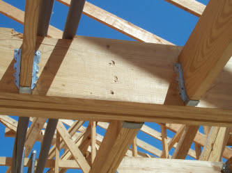 Diy slate roof: Roof rafter hangers