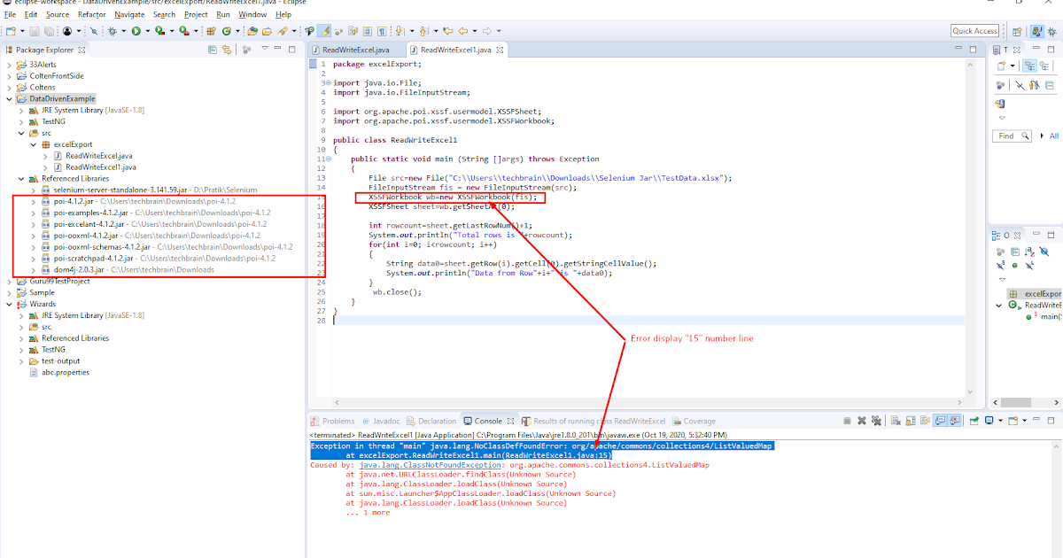 Testing Read Write Excel File Using Selenium