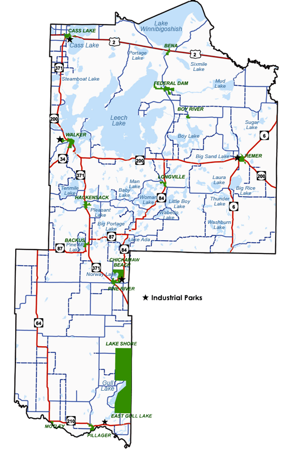 Cass County Mn Plat Map Maping Resources
