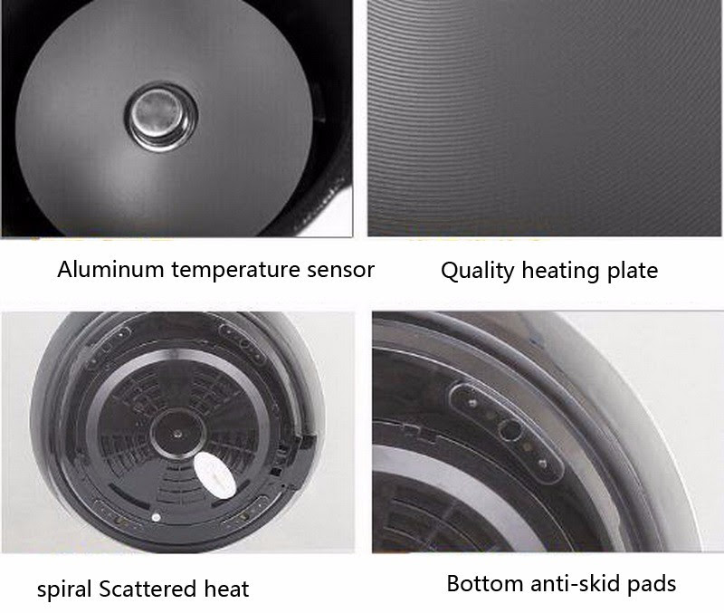 110V/Multi-function Electric Pressure Cooker/Aluminum Temperature ...