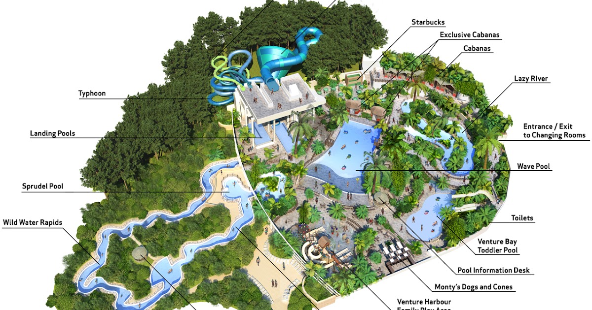 Longleat Centre Parcs Site Map
