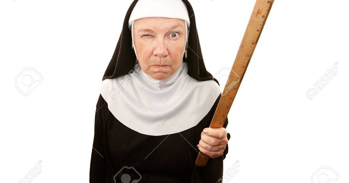 Picture Of A Nun With A Ruler Picturemeta