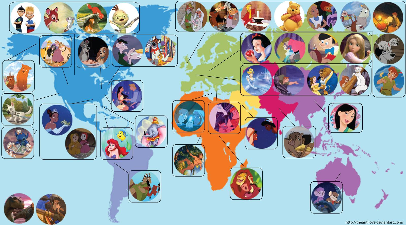 Using Disney Films for Geography!