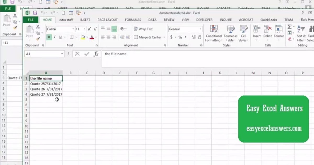 Pull Data From Another Workbook In Excel Vba Sandra