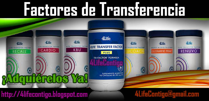 4Life Contigo: Transfer Factor