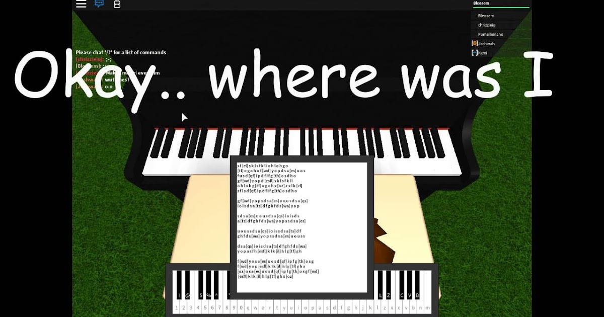 Roblox Got Talent Piano Sheet Resep Ku Ini - vrogue.co Roblox Got Talent Piano Sheet Resep Ku Ini - vrogue.co