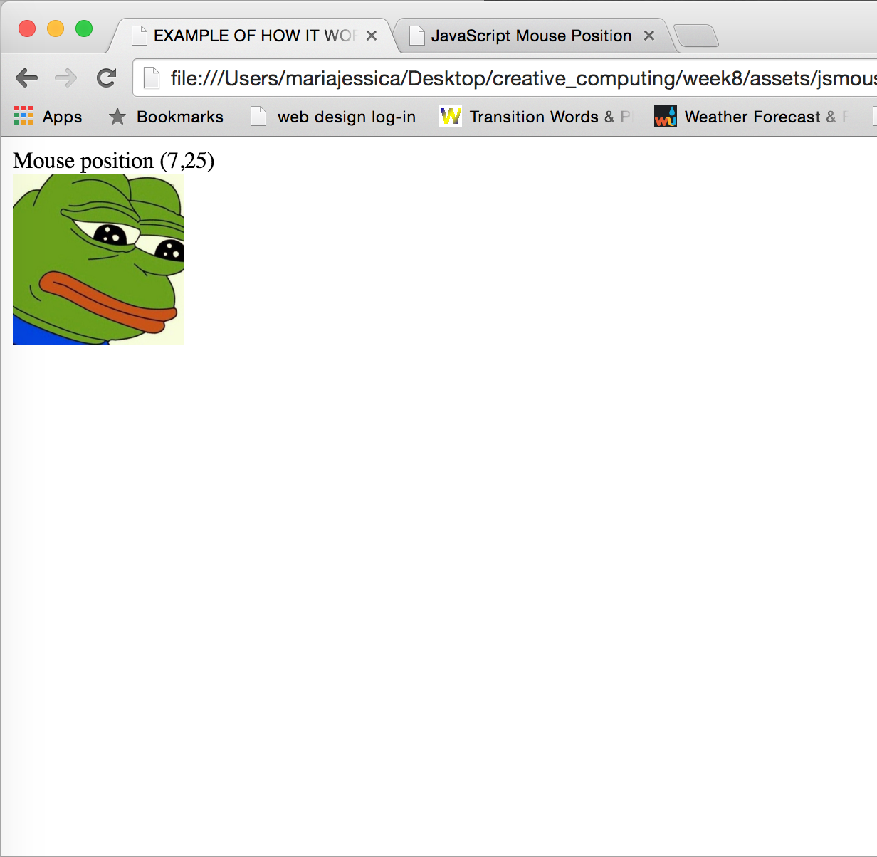 Javascript Get Mouse Position Modern Javascript Blog Hot Sex Picture