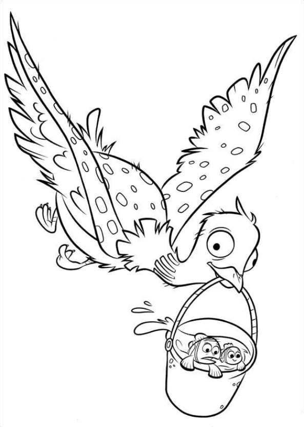 Hank Finding Dory Coloring Pages Coloring And Drawing