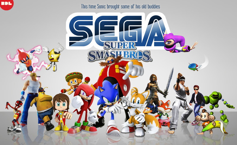 SEGA SUPER SMASH BROS????