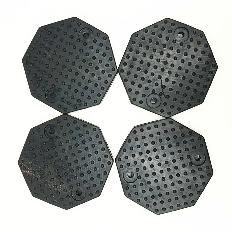 Universal 4Pcs Octagon 135*10mm Heavy Duty Rubber Lifting Arm Pads Car ...