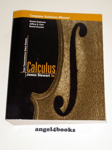 Complete Solution Manual for Calculus Early Transcendentals Single ... Complete Solution Manual for Calculus Early Transcendentals Single ...