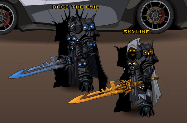 AQW Titans Of Chaos: War Dage The Evil