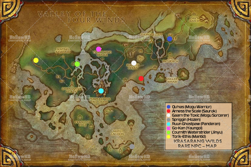 HollowHD [guides&exploits]: Krasarang Wilds Rare Champions