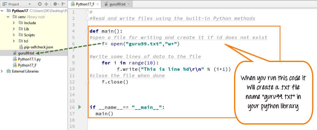 Python File Handling Create Open Append Read Write Manishatech