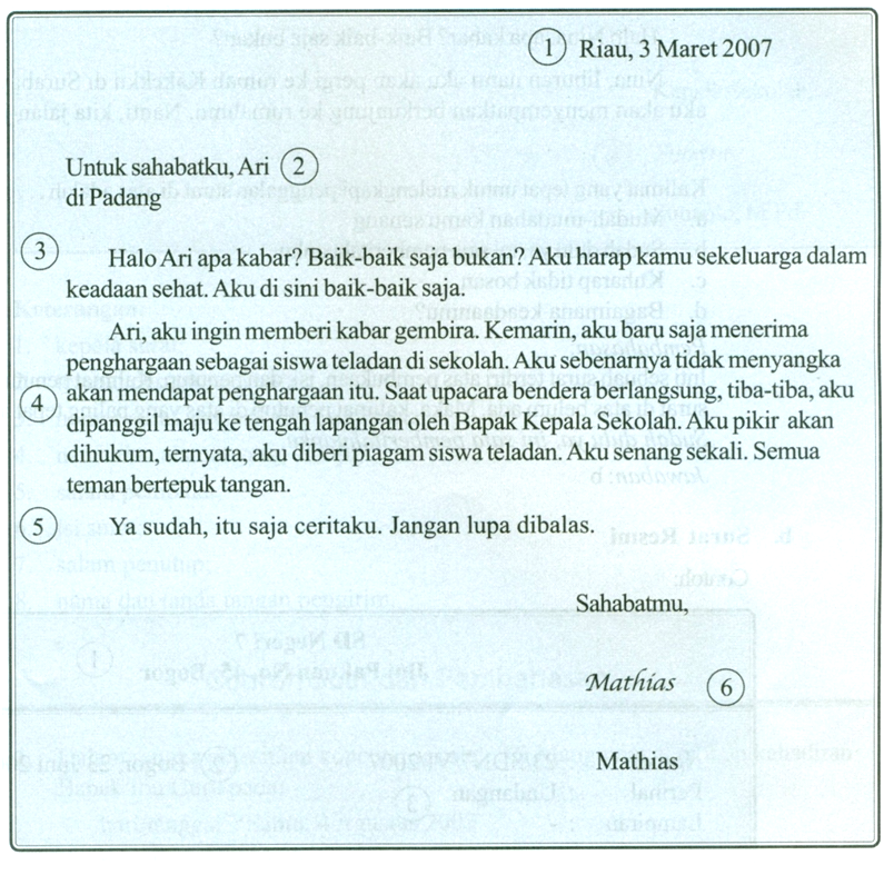 Contoh Gambar Surat Untuk Sahabat - Contoh Surat Contoh Gambar Surat Untuk Sahabat - Contoh Surat