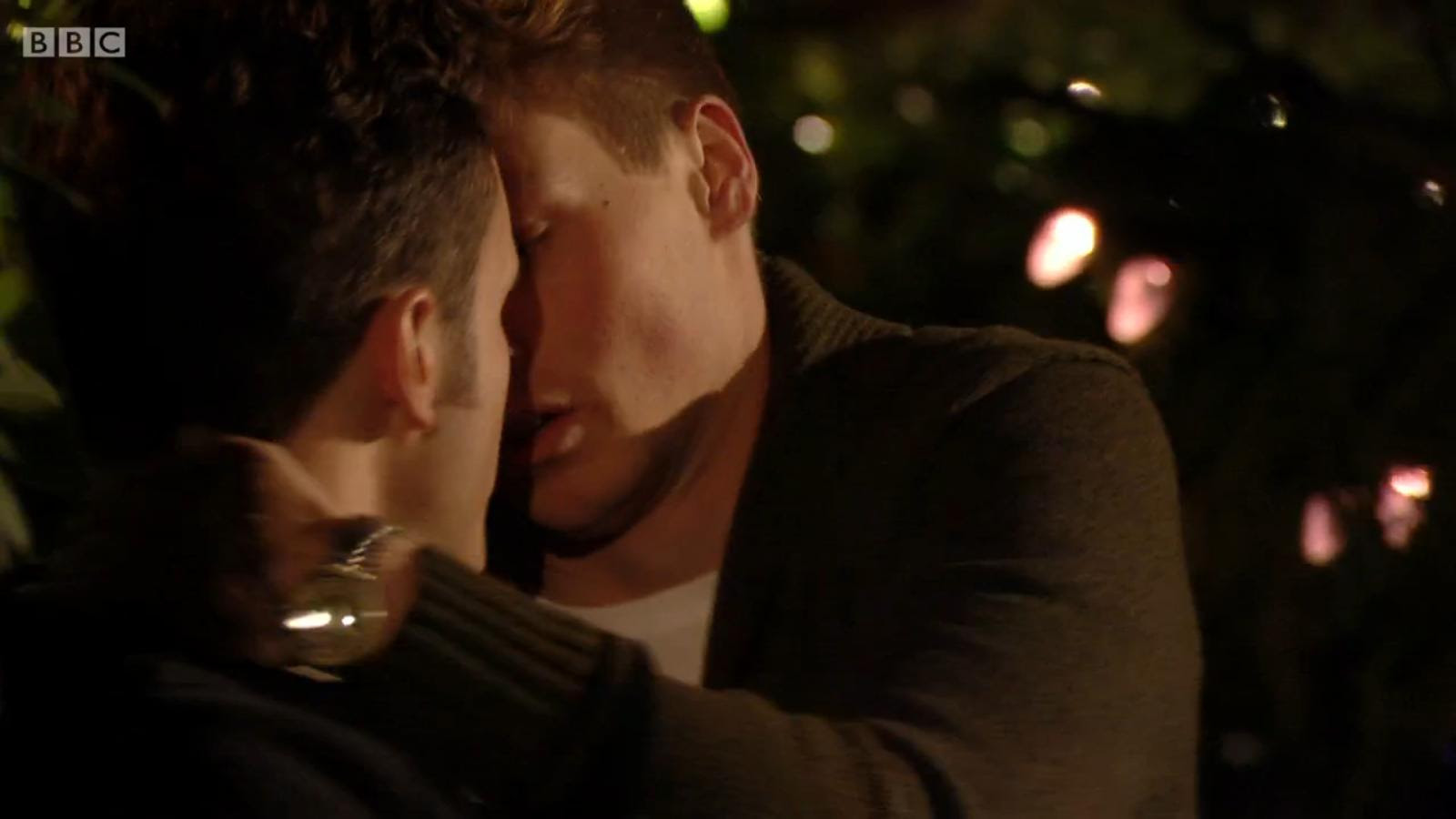 Male Celebrities Danny And Johnny First Kiss In Eastenders Hd Screencaps Played Gary Lucy And