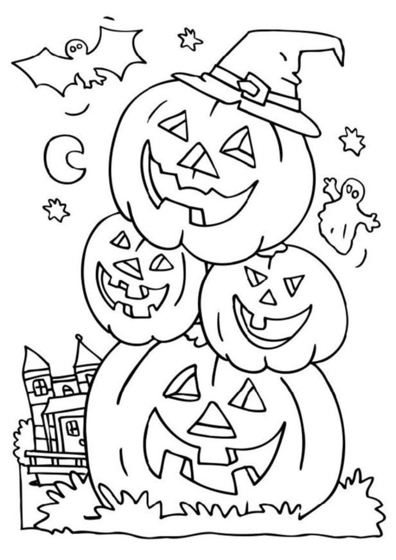 Coloriage204: coloriage halloween maternelle Coloriage204: coloriage halloween maternelle