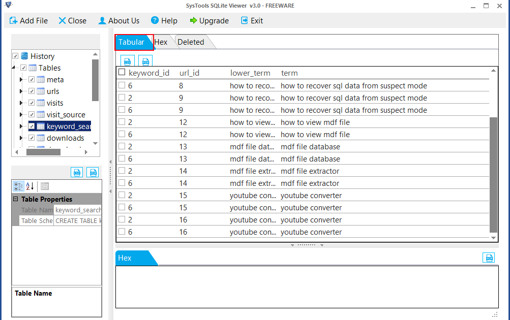 How To Create View In Sqlite