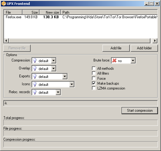 Upx How To Reduce Executable Files Size ~ Dedy Yasriady S Home