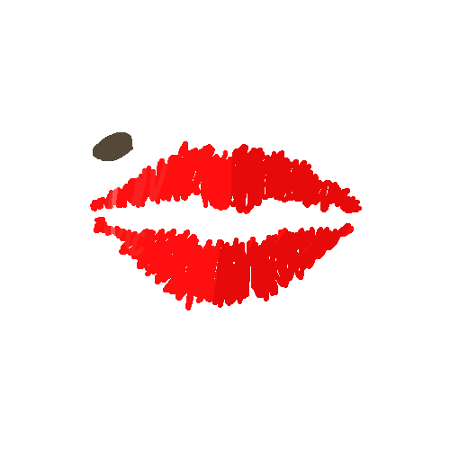 Funny Animated Animated S Kissing Lips