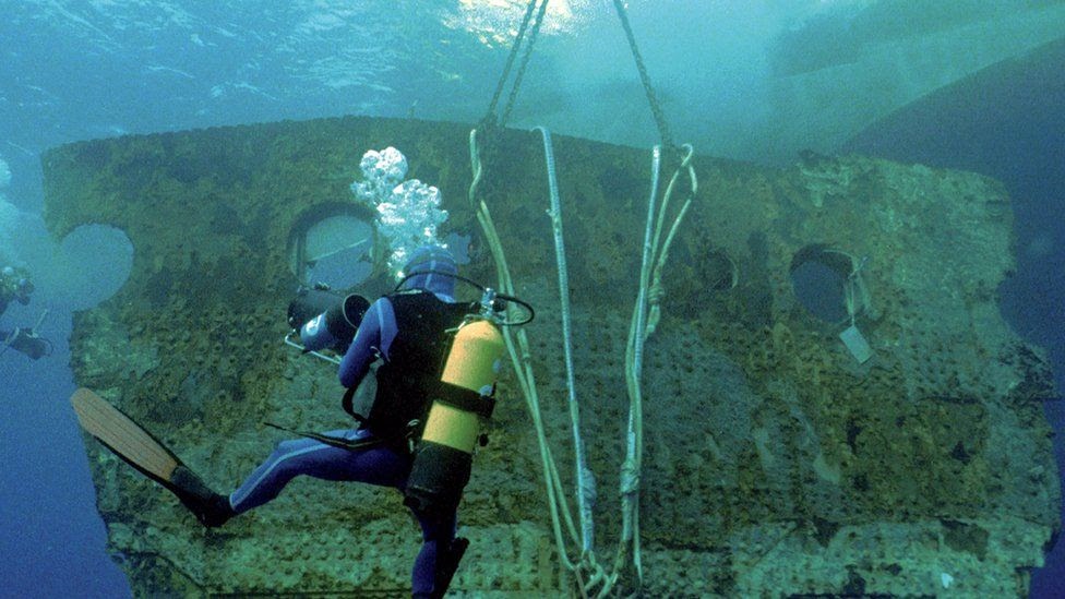 Titanic Underwater Photos Bodies Draw Metro