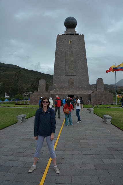 Stepping across the Equator line in Quito ~ The Best Adventures and ...