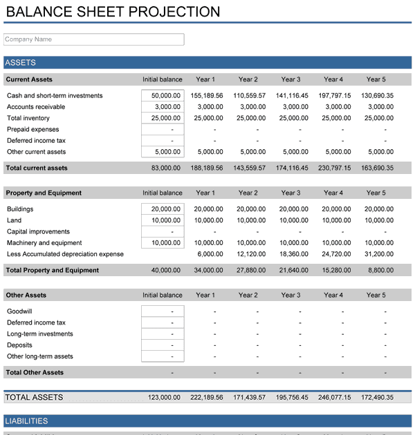 Income Projection Statement Sample | Master of Template Document Income Projection Statement Sample | Master of Template Document