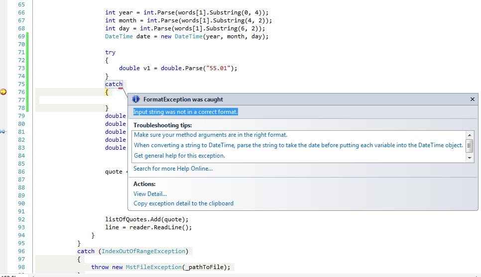 Input String Was Not In A Correct Format C Intparse Dapatkan Data