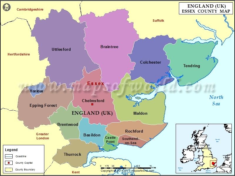 Map Of Essex County Map Of Zip Codes