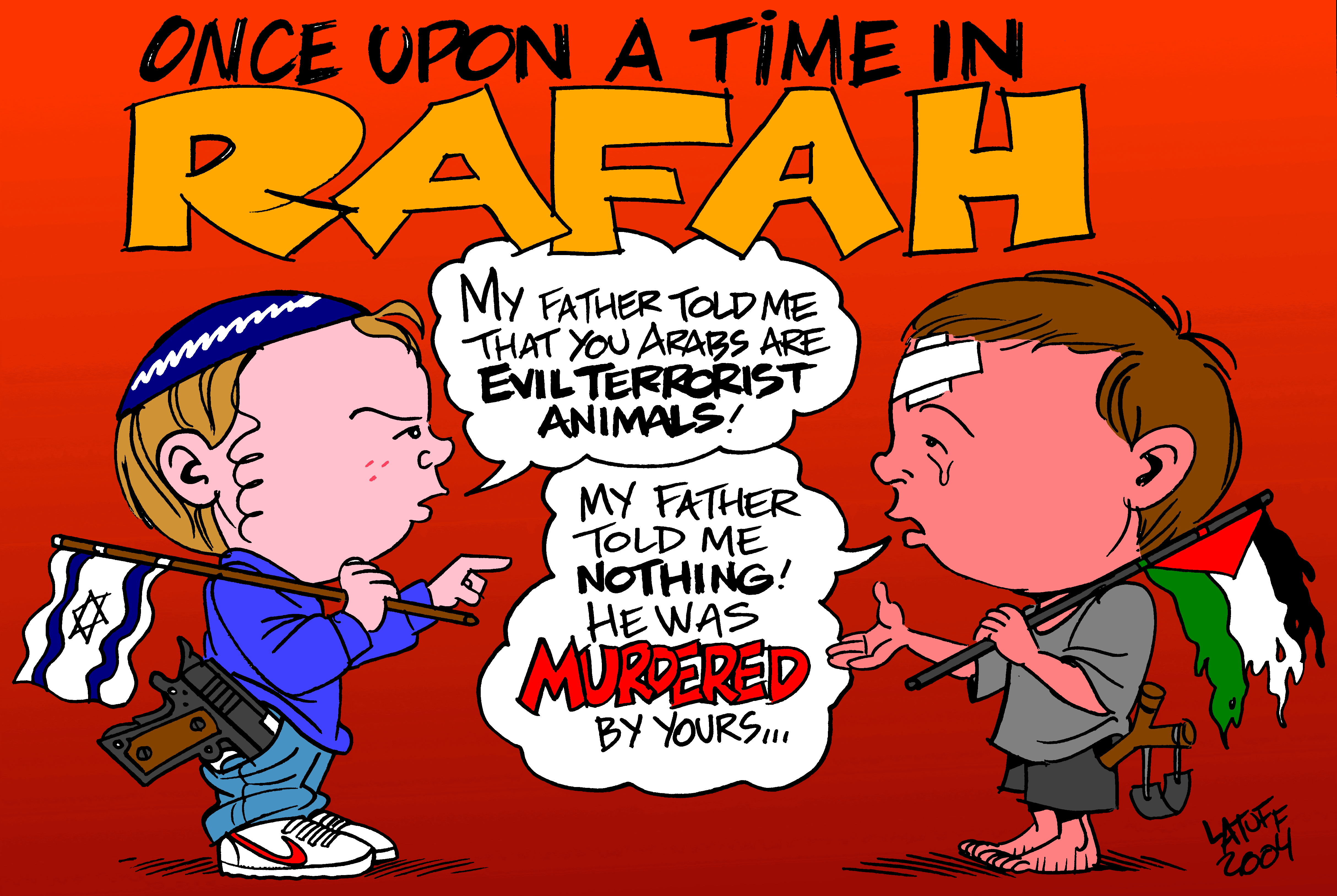 Fractions of the Odyssey ::..: Latuff's Palestine Cartoons Fractions of the Odyssey ::..: Latuff's Palestine Cartoons