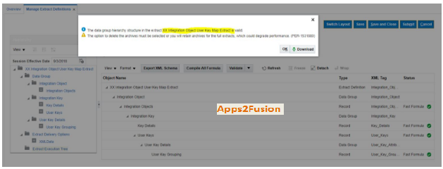 Fetch Hdl Keys From Oracle Hcm Cloud Application