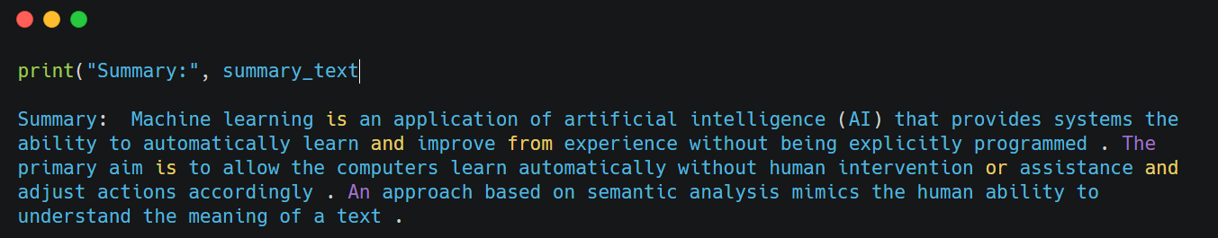 Getting Started With Text Summarization - Pianalytix - Build Real-World ... Getting Started With Text Summarization - Pianalytix - Build Real-World ...