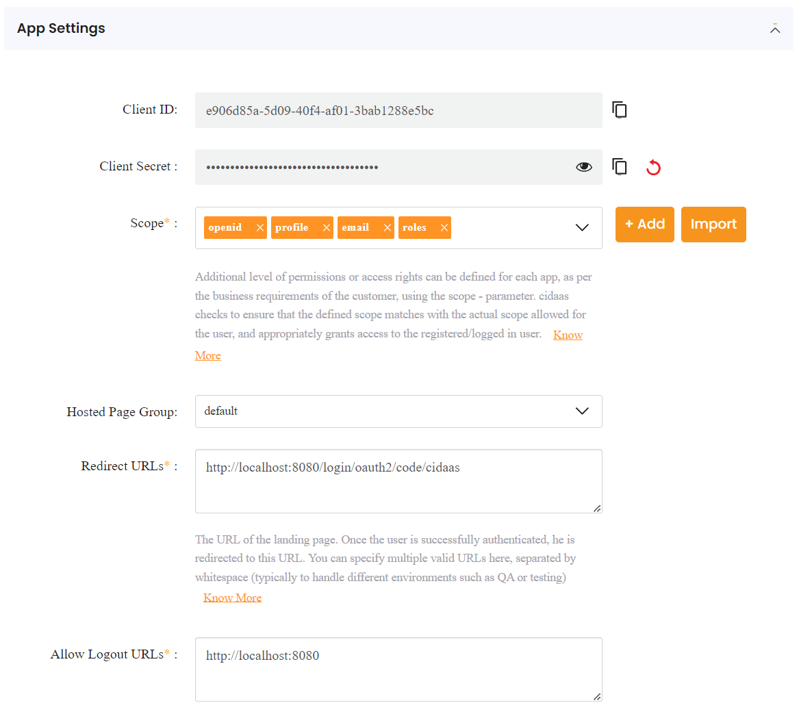 How To Configure Cidaas For Vaadin Sso Kit Vaadin