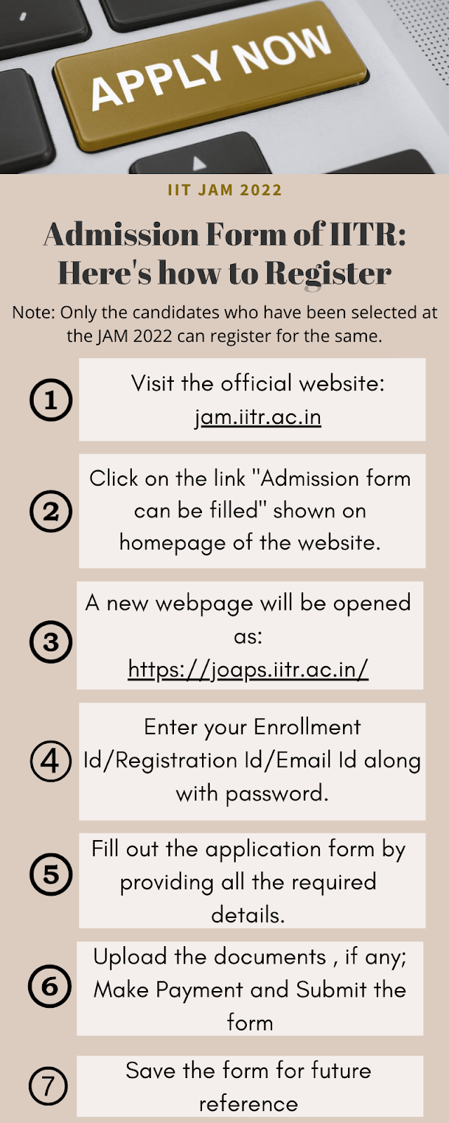 IIT JAM EXAM 2022: IIT Roorkee Releases Notice for Admission form | Edumarz IIT JAM EXAM 2022: IIT Roorkee Releases Notice for Admission form | Edumarz