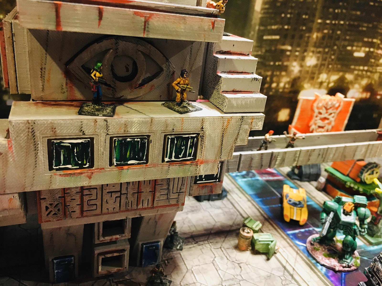 15mm Cyberpunk Scifi City Terrain Pack 4 3D Files - Doctor Merkury's ...